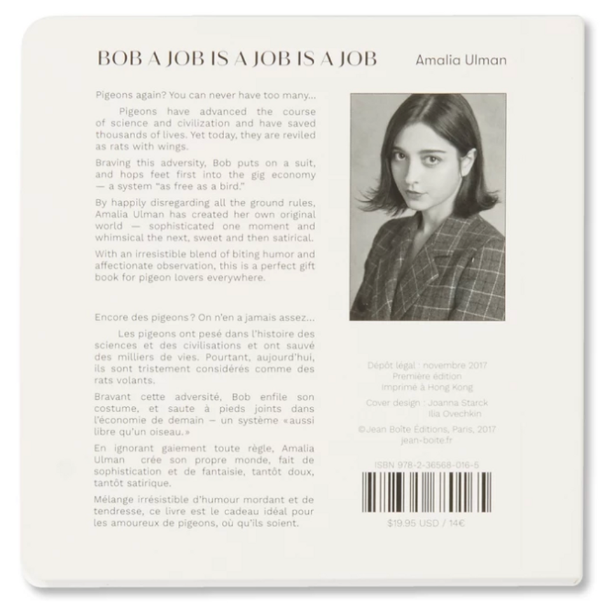 Amalia Ulman - BOB a job is a job is a job - Printed Matter