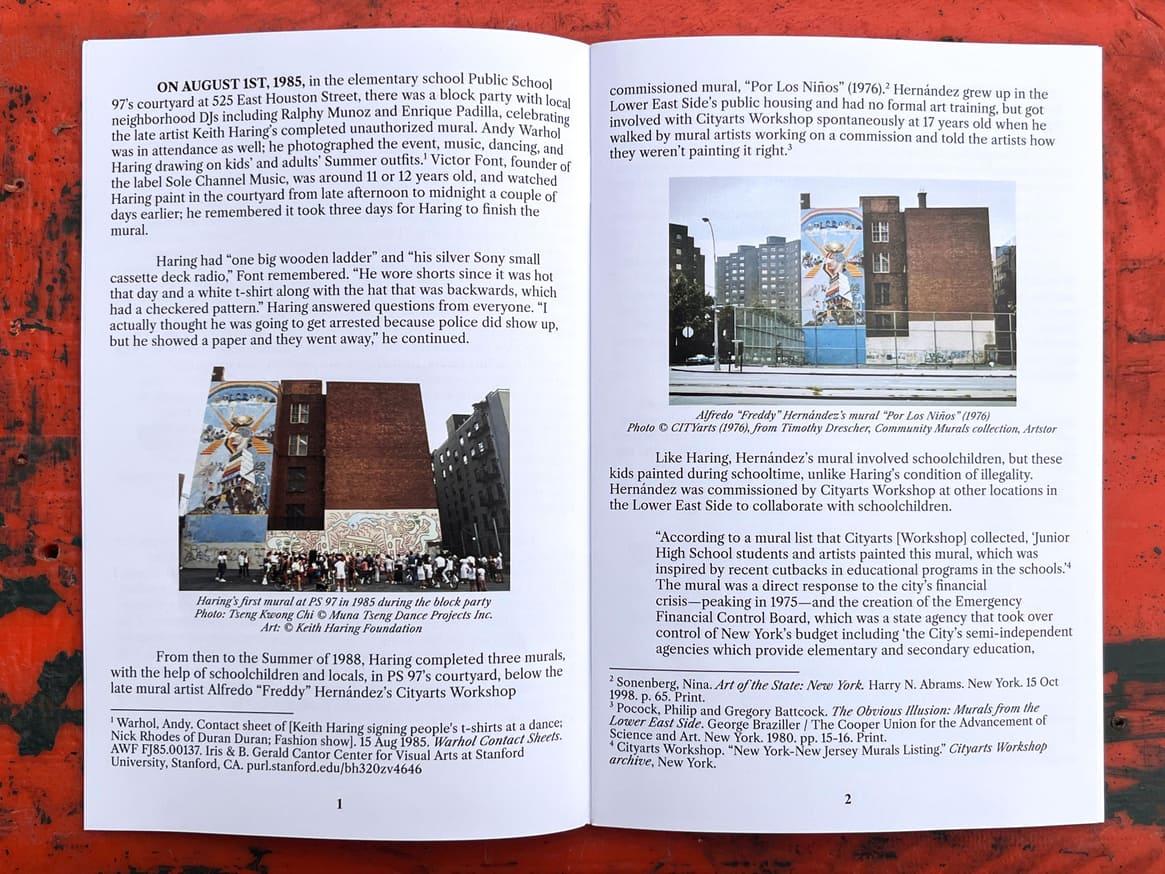 Rainer Turim - Keith Haring’s Murals at Public School 97 in the Lower ...