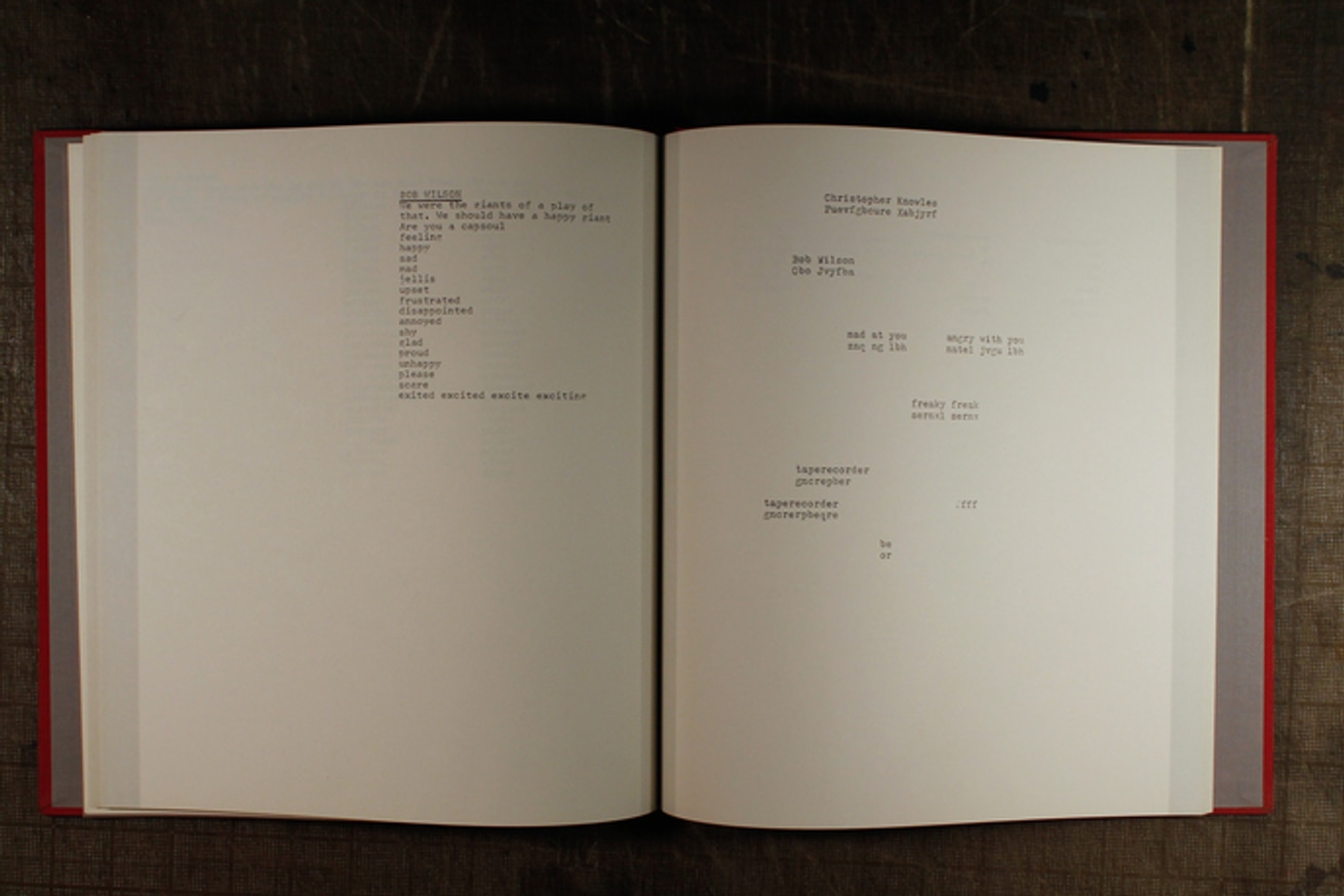 Christopher Knowles - Typings (1974-1977) - Printed Matter