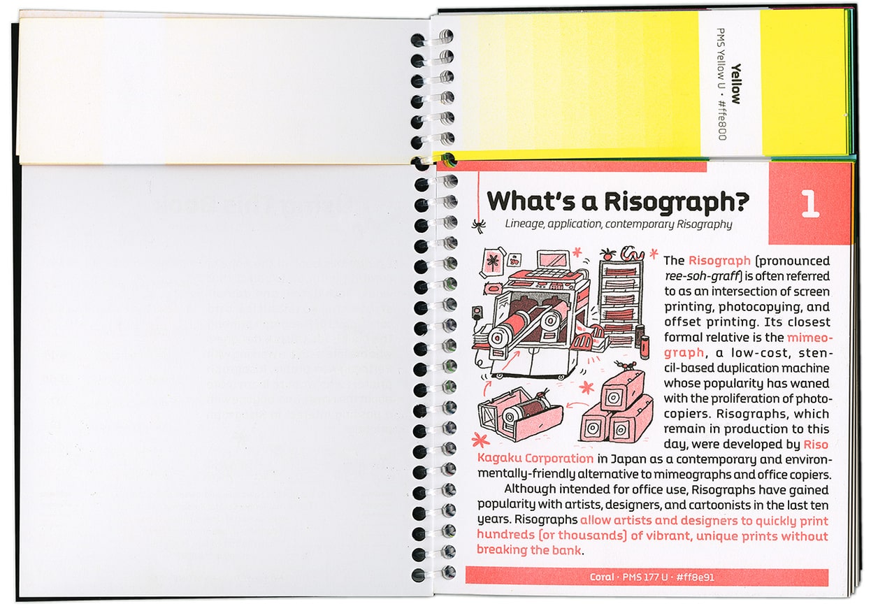 Matt Davis - Perfectly Acceptable Press Risograph Print Guide - Printed ...