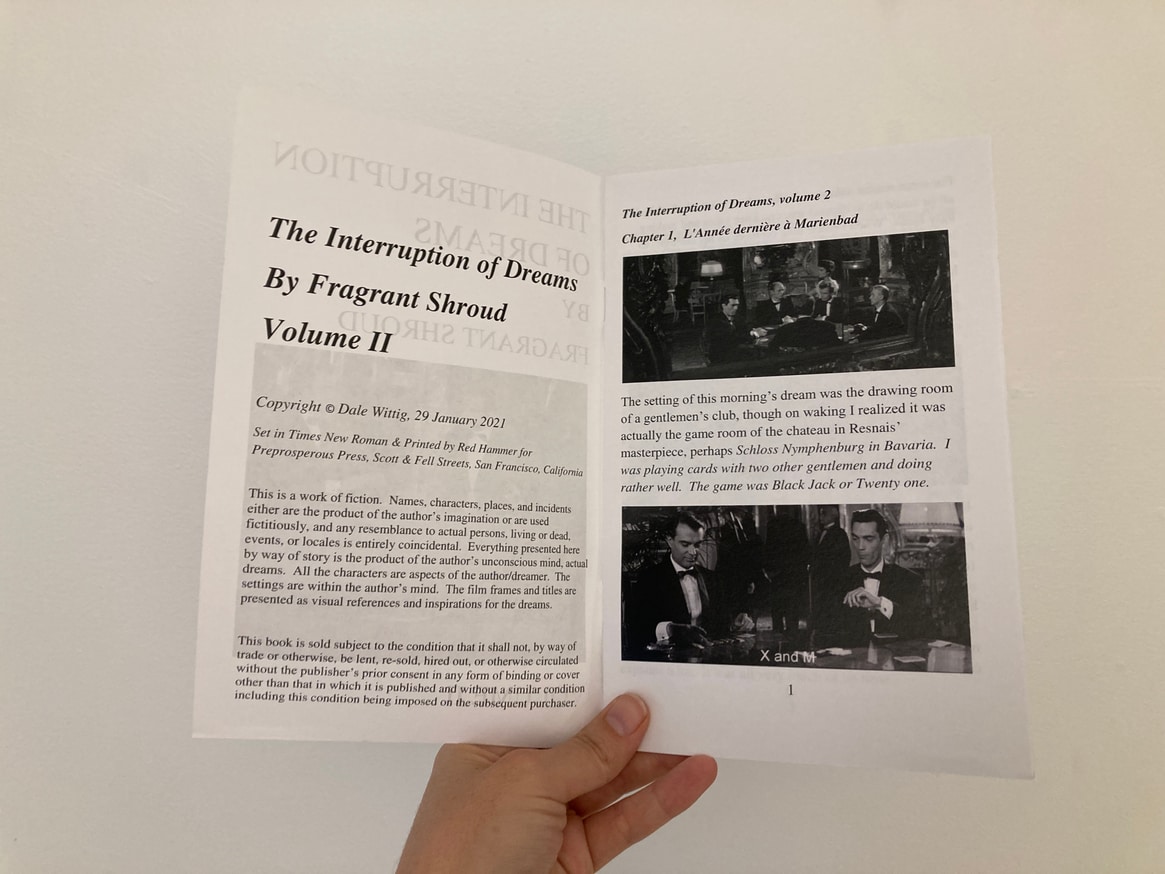 Dale Wittig - The Interruption of Dreams by Fragrant Shroud Volume II ...