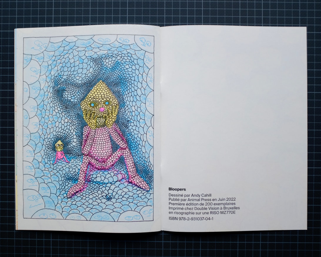 Andy Cahill - Bloopers - Printed Matter