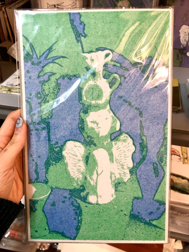 Yiran Guo - Little Angel (Blue/Green) - Printed Matter