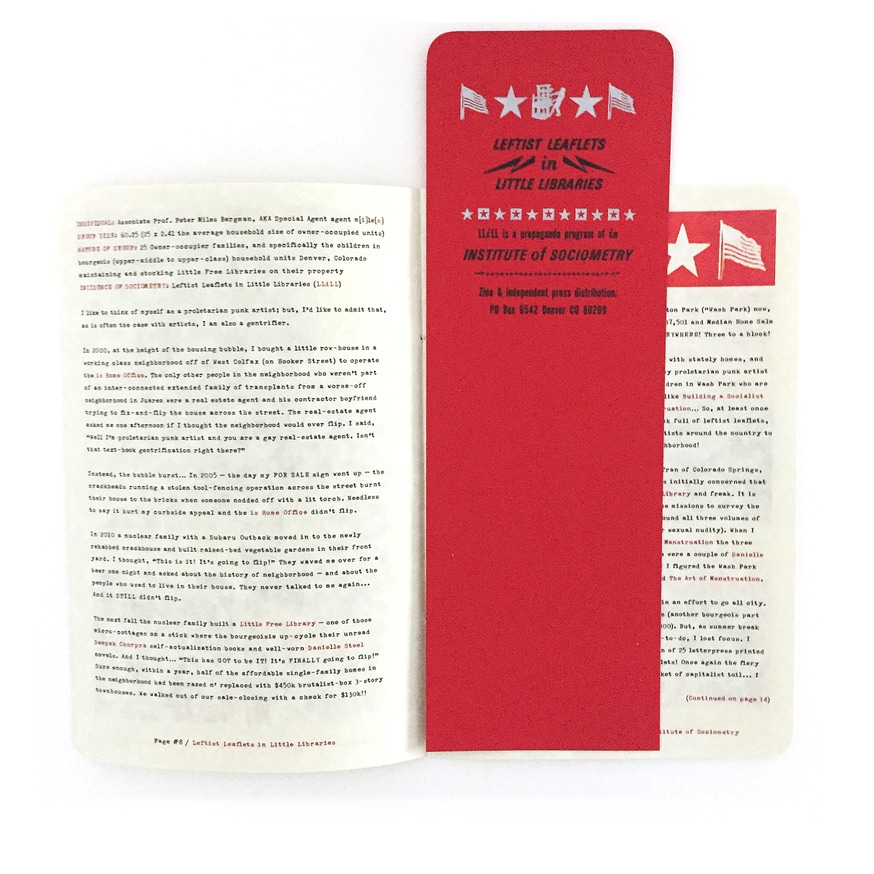 Peter Miles Bergman - Leftist Leaflets in Little Libraries #1 - Printed ...