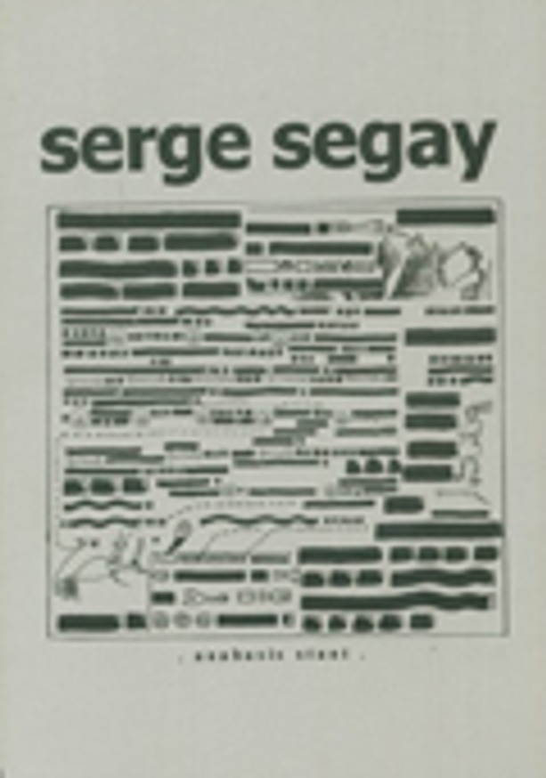 Serge Segay and Rea Nikonova - A Book - Printed Matter