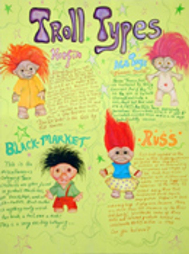 Reverend Jen - Troll Types - Printed Matter