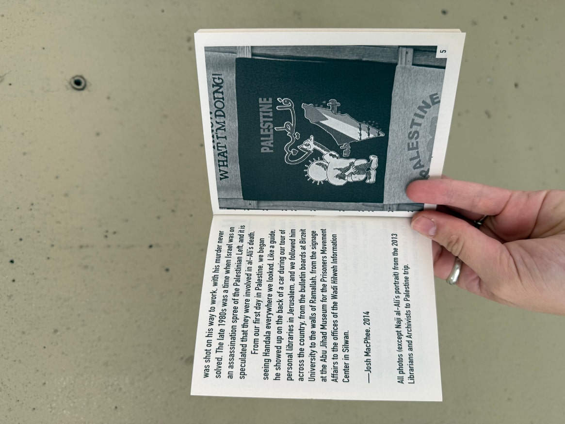 Josh MacPhee - Handala [B/W Version] - Printed Matter