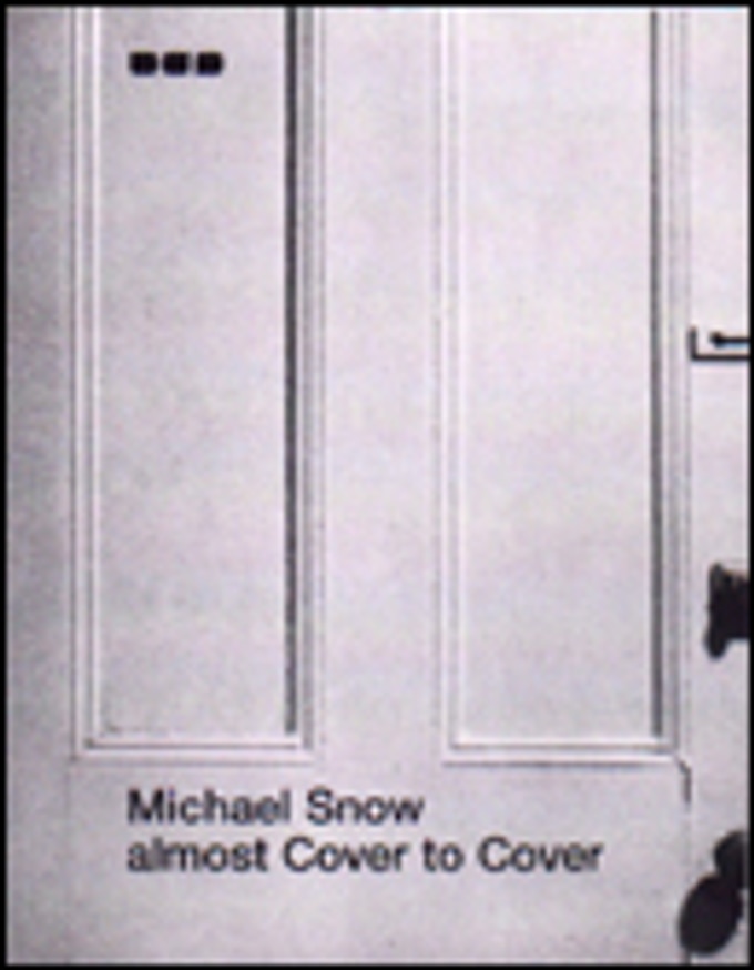 Michael Snow, Regina Cornwell, Caroline Collier, Catsou Roberts, Martha ...