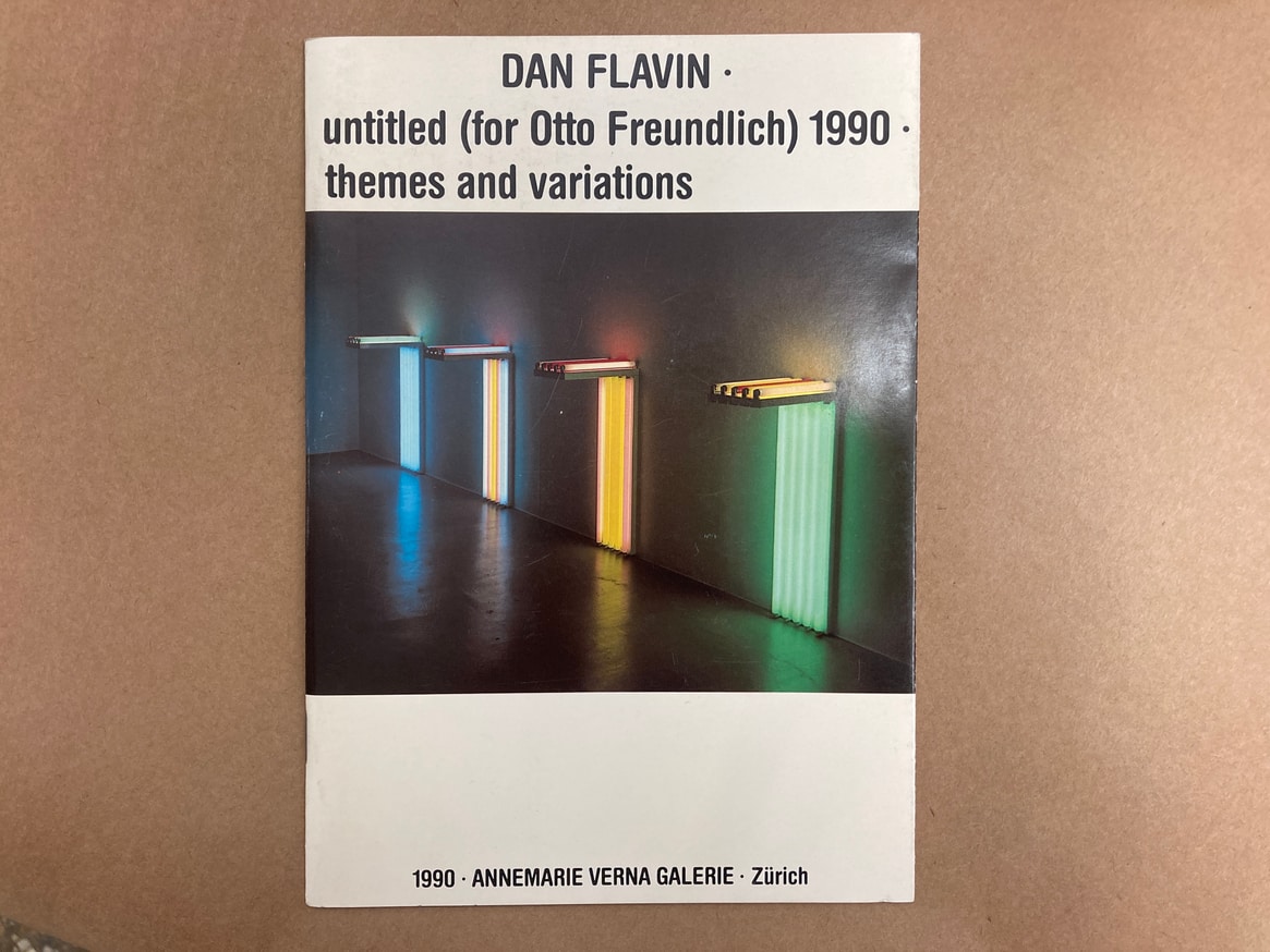 Dan Flavin - Dan Flavin: untitled (for Otto Freundlich) 1990 - themes ...