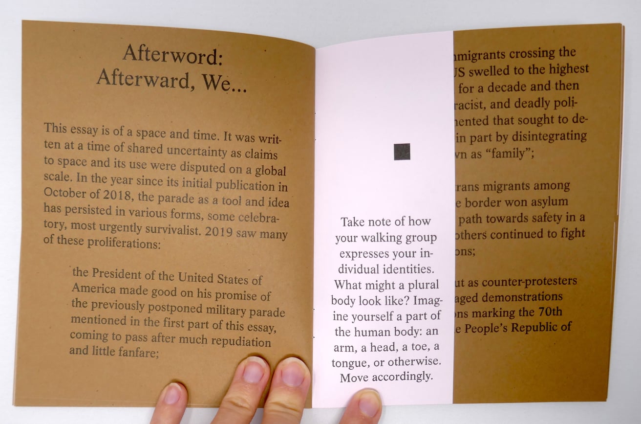 Nat Pyper - A Parade at the End of the World - Printed Matter