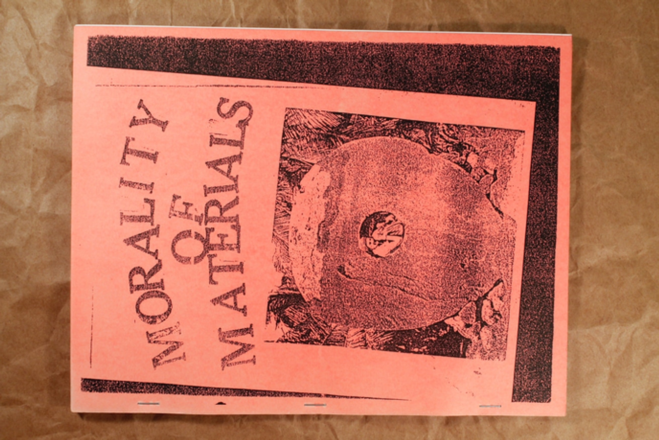 Kirby Gookin, Kirby and ed. Gookin - Morality of Materials - Printed Matter