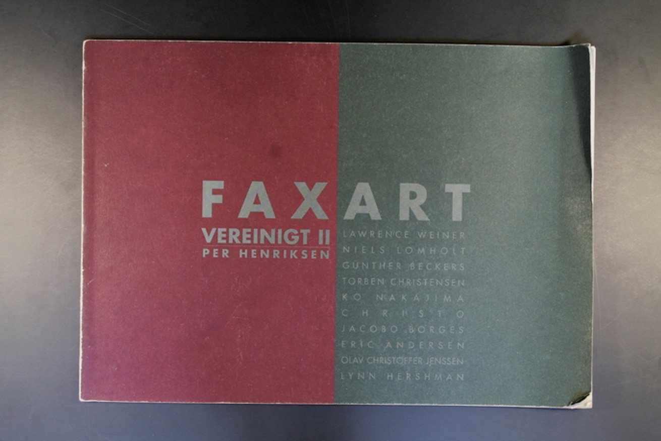 Per Henriksen - Fax Art VereinigtII - Printed Matter