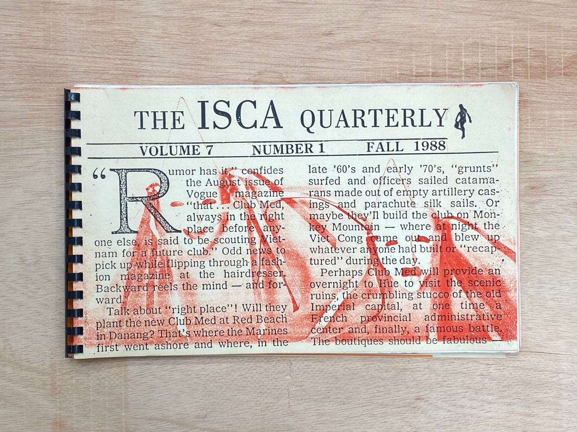 Louise Odes Neaderland and ISCA Quarterly - I.S.C.A. Quarterly - Printed Matter