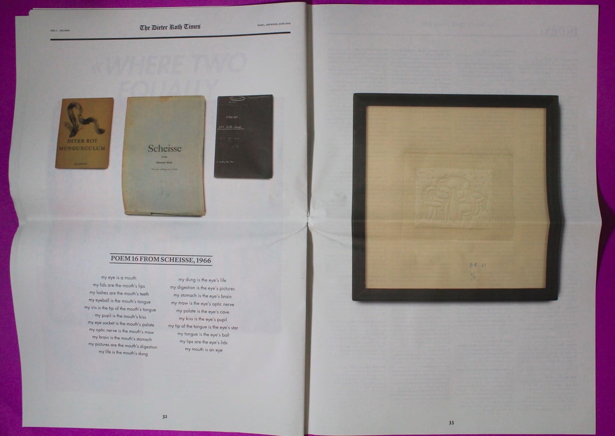 Dieter Roth Books : From Geometry to Decay - Printed Matter