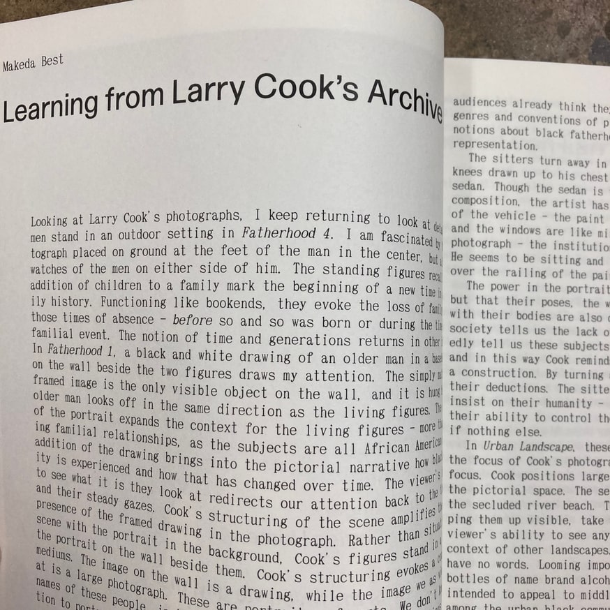 Larry W. Cook - Larry W. Cook - Printed Matter