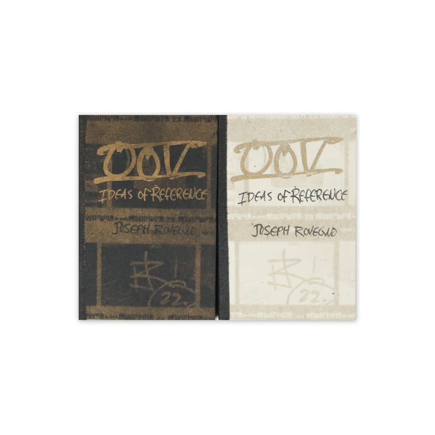 Joseph Rovegno - Ideas of Reference - Printed Matter