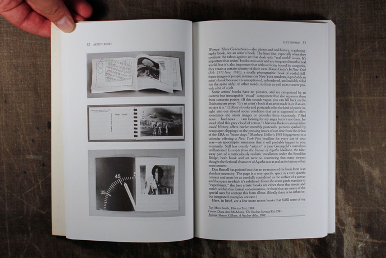 Richard Kostelanetz, Barbara Moore, Lucy Lippard, Joan Lyons, Dick ...