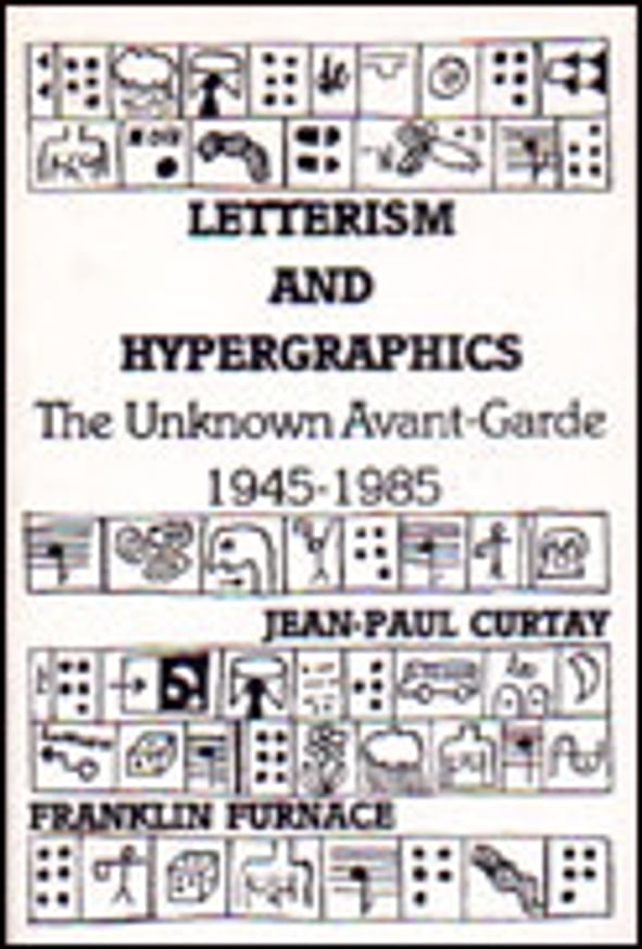 Jean-Paul Curtay - Letterism And Hypergraphics : The Unknown Avant ...