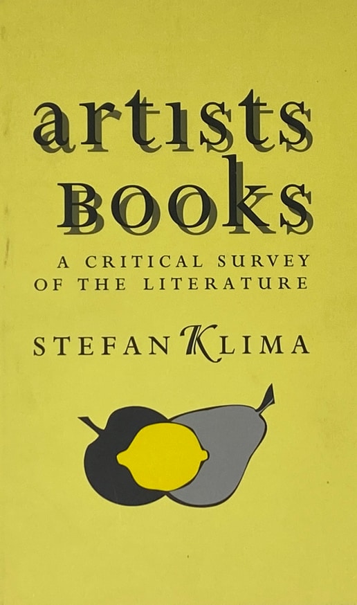 Stefan Klima - Artists' Books - Printed Matter