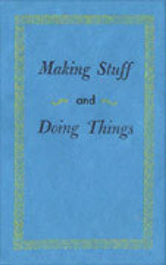 Kyle Bravo - Making Stuff and Doing Things - Printed Matter