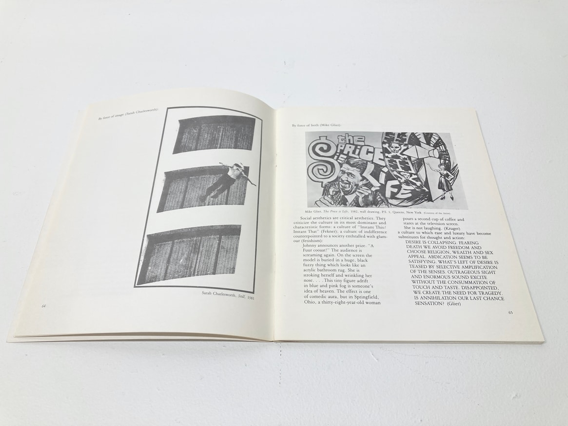 William Olander, Sherrie Levine, Mike Glier, Eric Bogosian, Sarah ...