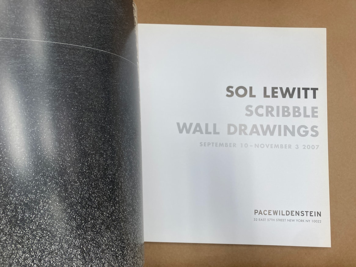 Sol LeWitt - Sol Lewitt: Scribble Wall Drawings - Printed Matter