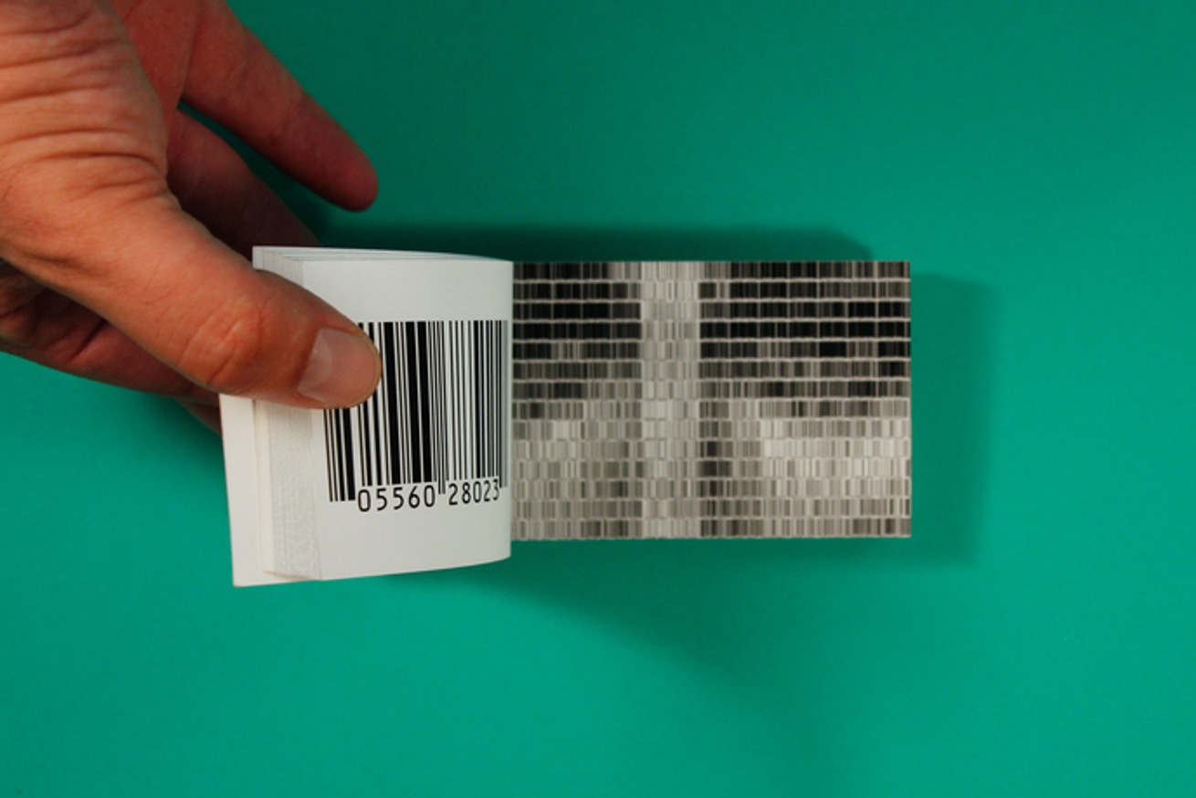 Scott Blake - Barcode Jesus Flipbook - Printed Matter
