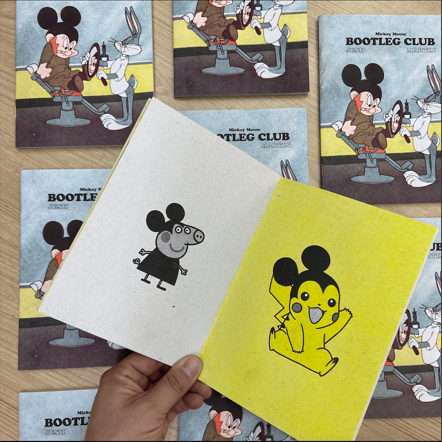 Jesh Martin - Mickey Mouse BOOTLEG CLUB - Printed Matter