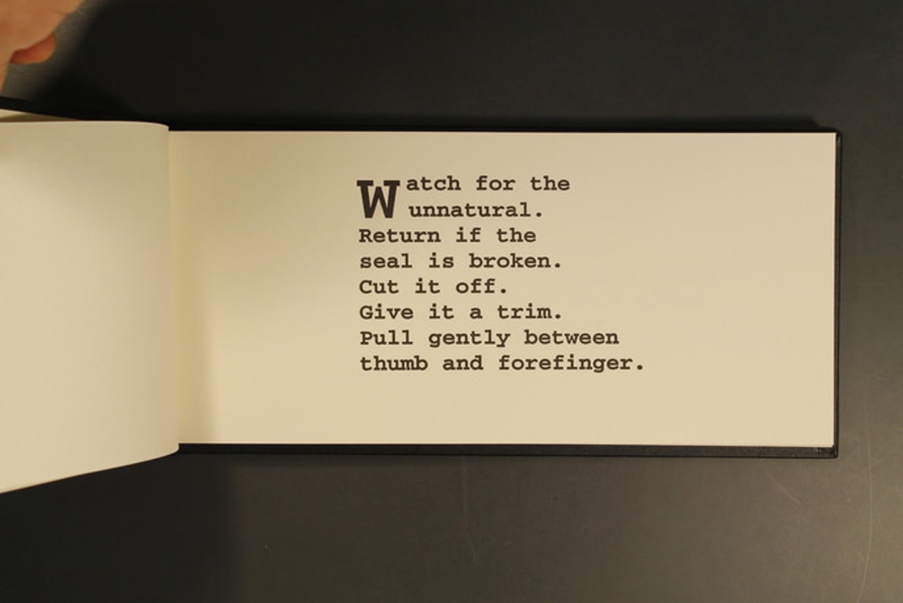 Kate Kern - Instructions - Printed Matter