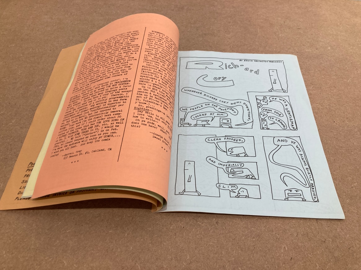 Dave Morice - Poetry Comics 6 - Printed Matter