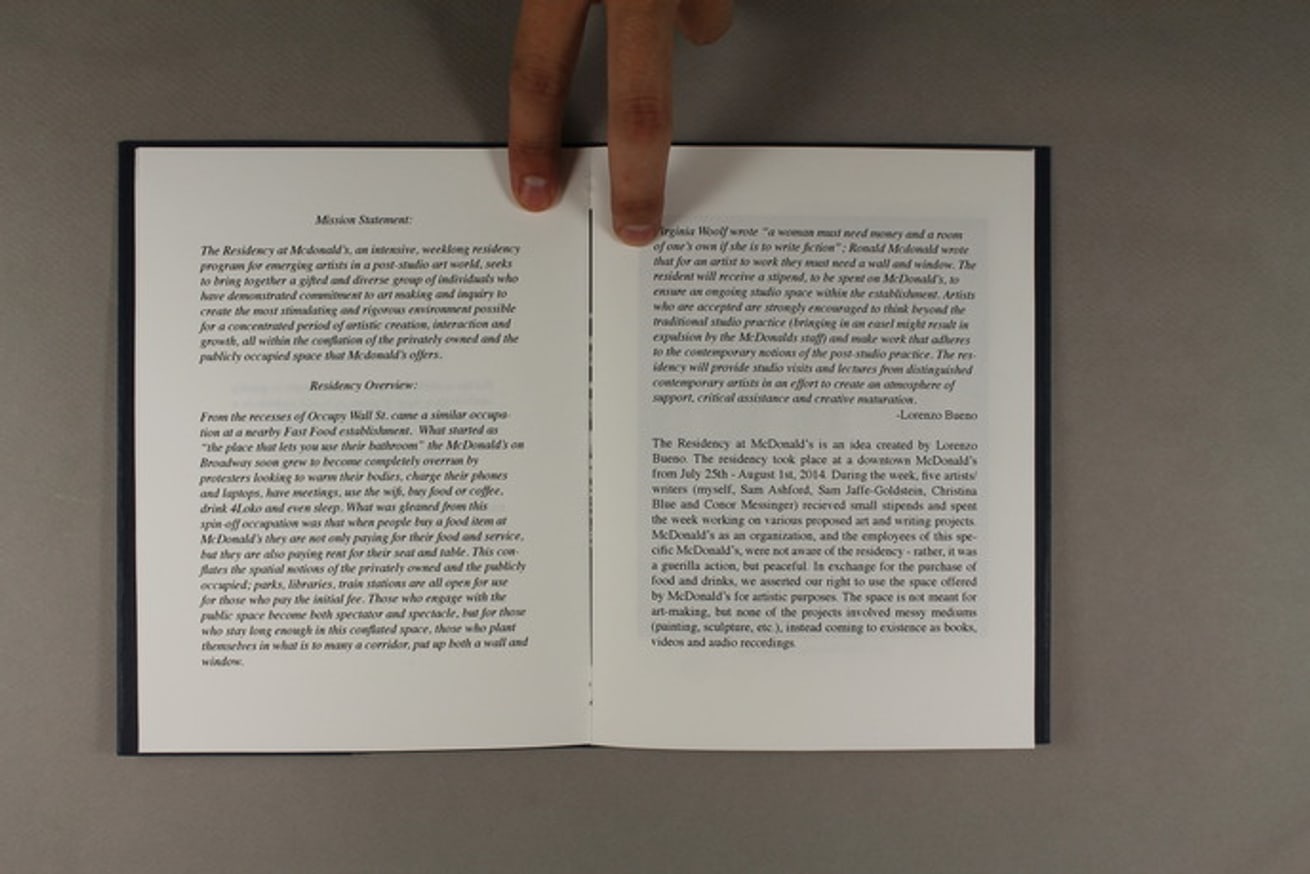 Esteban Jefferson - One Week Book, 2014 - Printed Matter