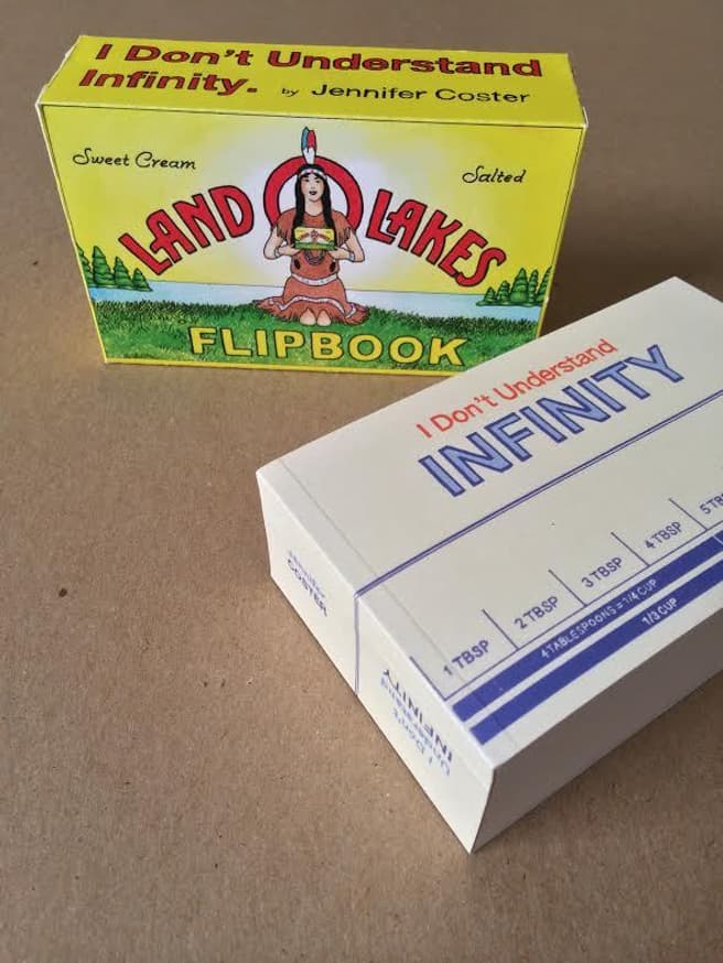 Jennifer Coster - I Don't Understand Infinity - Printed Matter