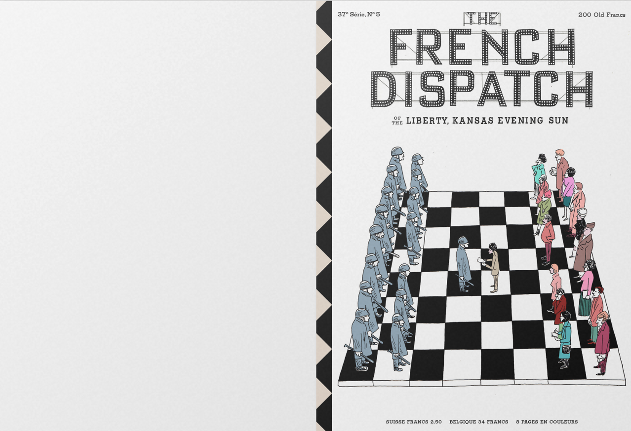 Javi Aznarez - The French Dispatch Covers - Printed Matter