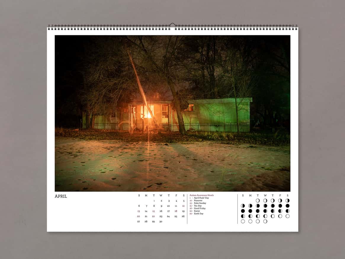 Todd Hido - 2025 Calendar: Todd Hido - Printed Matter
