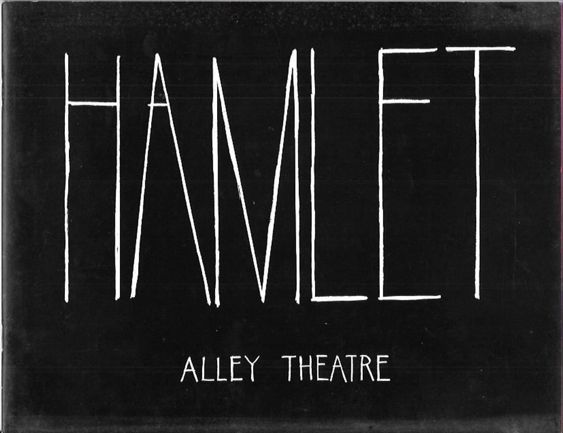 Robert Wilson - Hamlet: A Monologue - Printed Matter