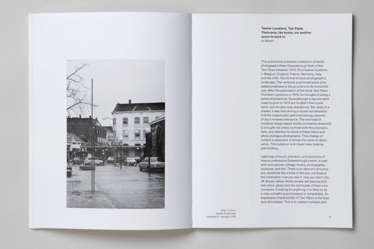 Peter Downsbrough - DETAILS - Printed Matter
