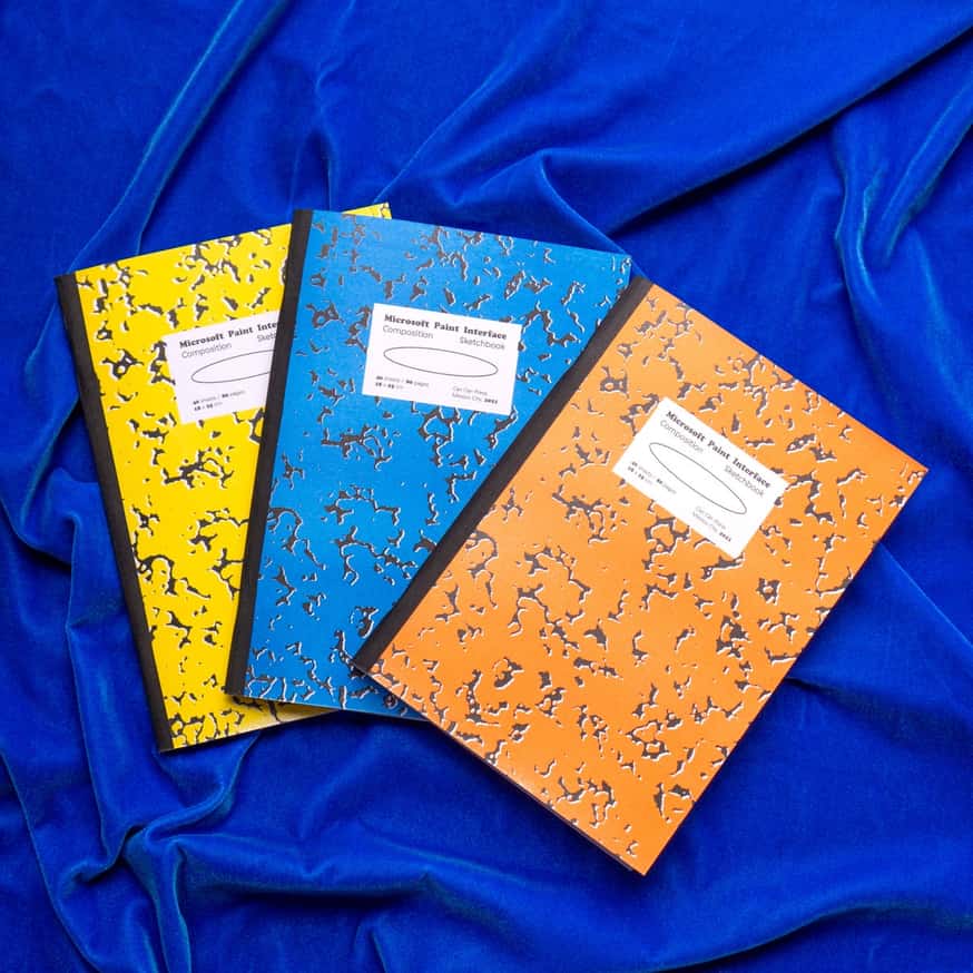 Microsoft Paint Notebook - Printed Matter