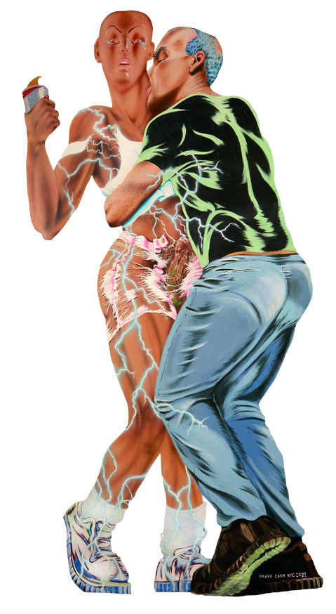 Drake Carr - Lightning Kiss Magnet - Printed Matter