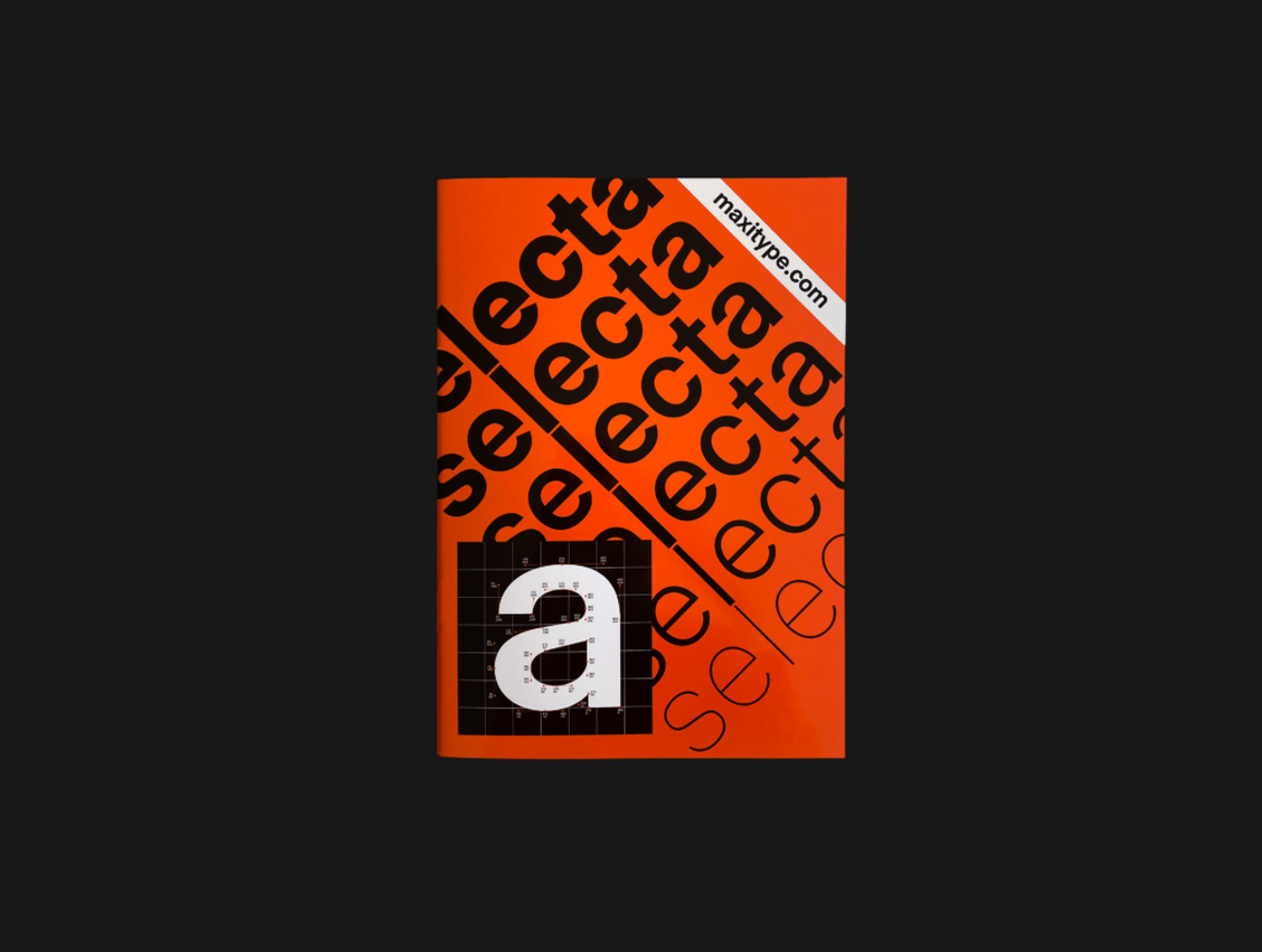 Maxitype - Selecta Type Specimen - Printed Matter