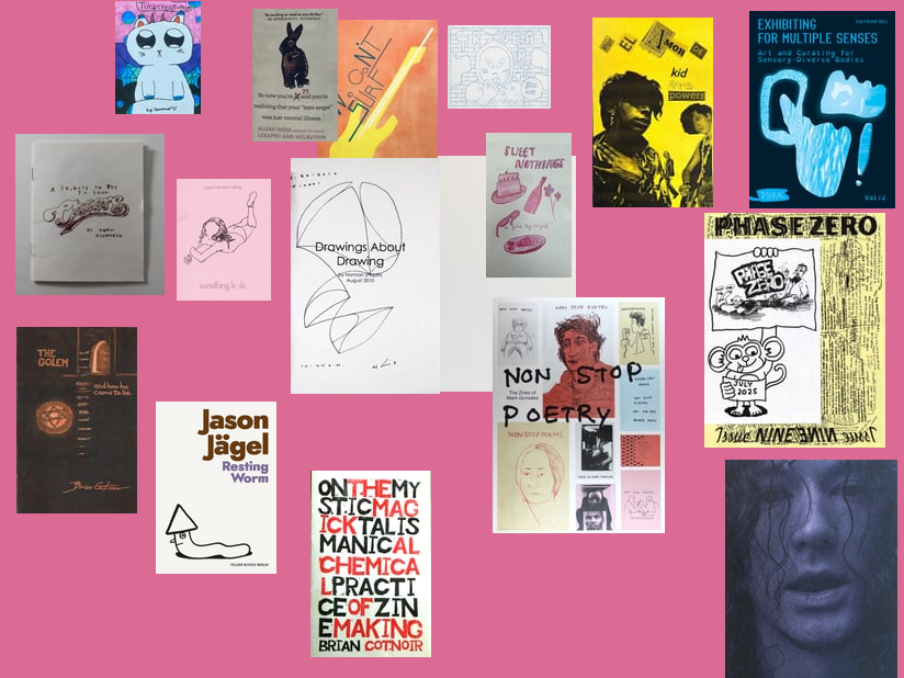 ZINE EXAMPLES FOR CULMINATING - A Table by - Printed Matter
