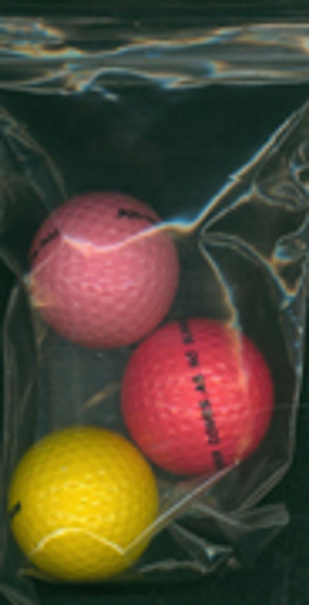 Jenny Holzer - Set of Three Golf Balls - Printed Matter