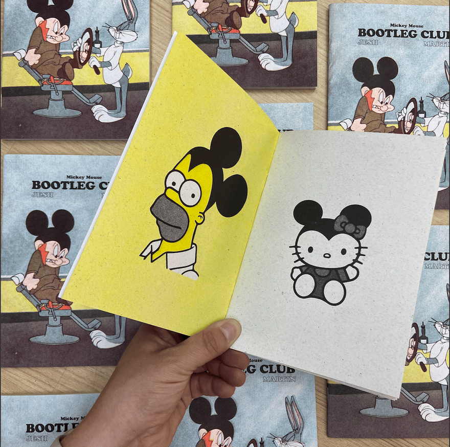 Jesh Martin - Mickey Mouse BOOTLEG CLUB - Printed Matter