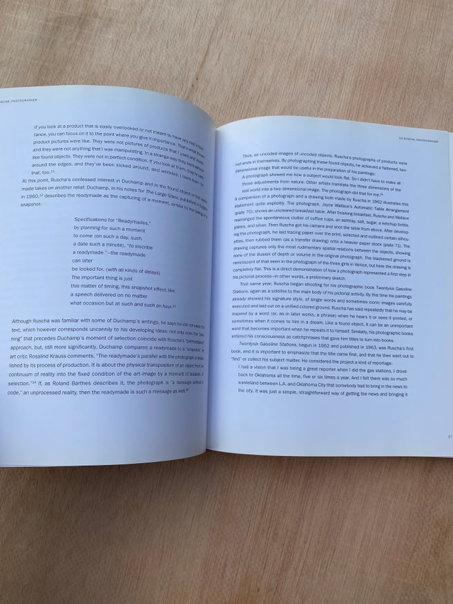 Ed Ruscha and Margit Rowell - Ed Ruscha: Photographer - Printed Matter