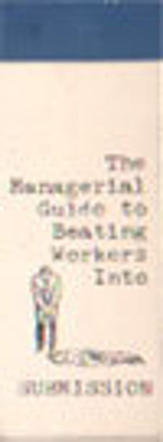 Kyle Bravo - The Managerial Guide to Beating Workers Into Submission ...