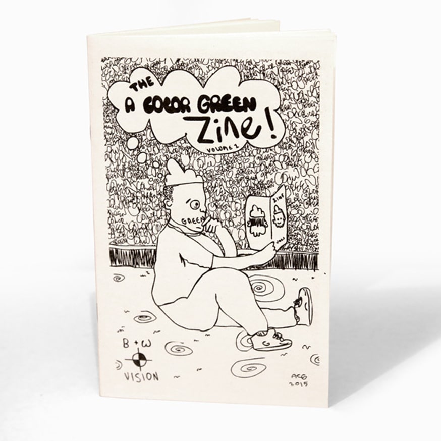 A Color Green - A Color Green Zine, Vol. 1 : Black + White - Printed Matter