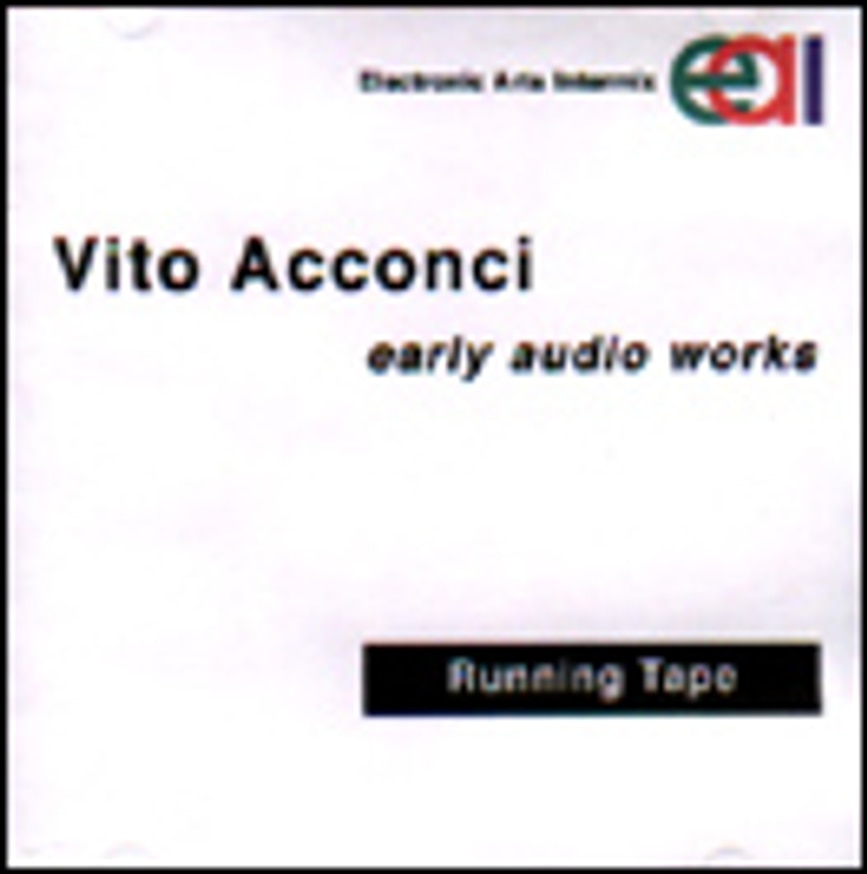 Vito Acconci - Running Tape - Printed Matter