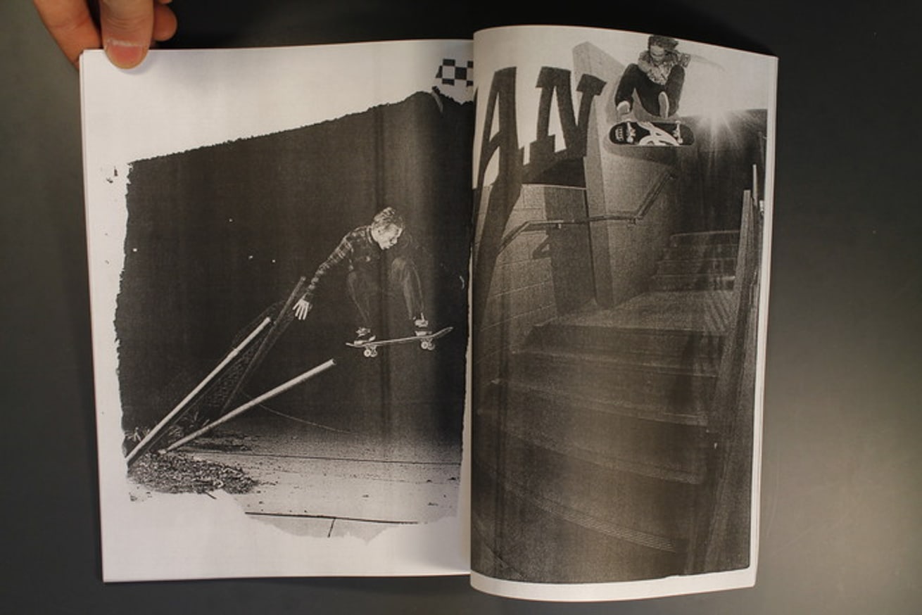 Israel Lund and Sam Korman - Thrasher Fanzine - Printed Matter