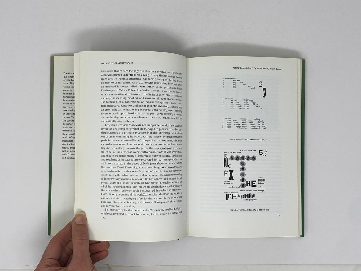 Johanna Drucker - The Century of Artists' Books - Printed Matter