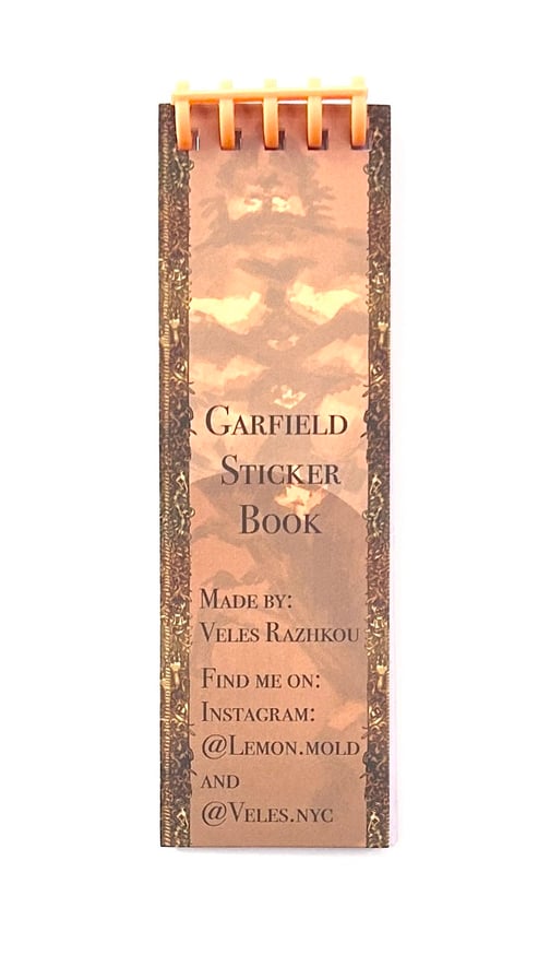 Veles Razhkou - Garfield Sticker Book - Printed Matter