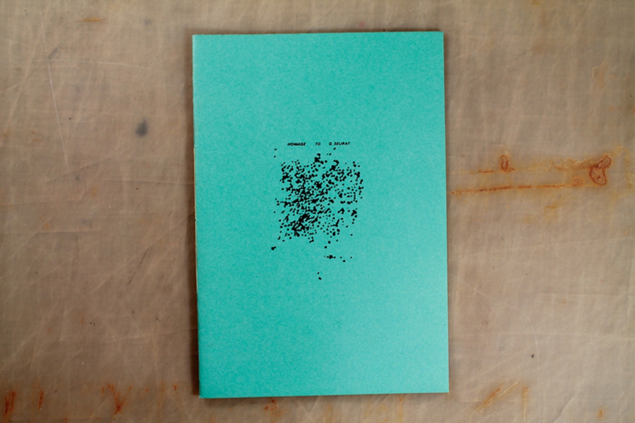 Simon Cutts - Homage to Seurat - Printed Matter